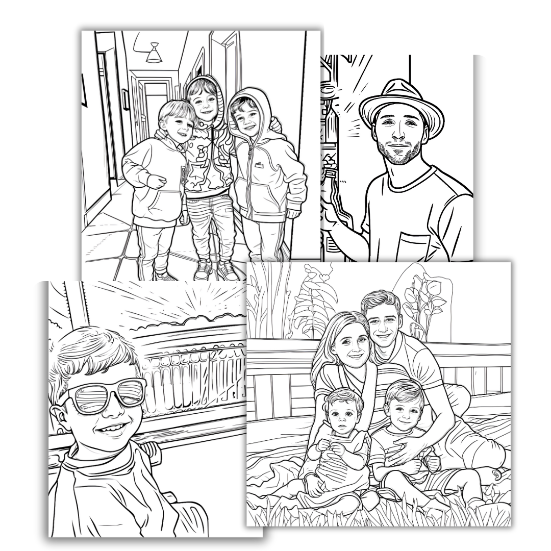 MyColorfulWorld - Turn Your Photos Into Personalized Coloring Books ...