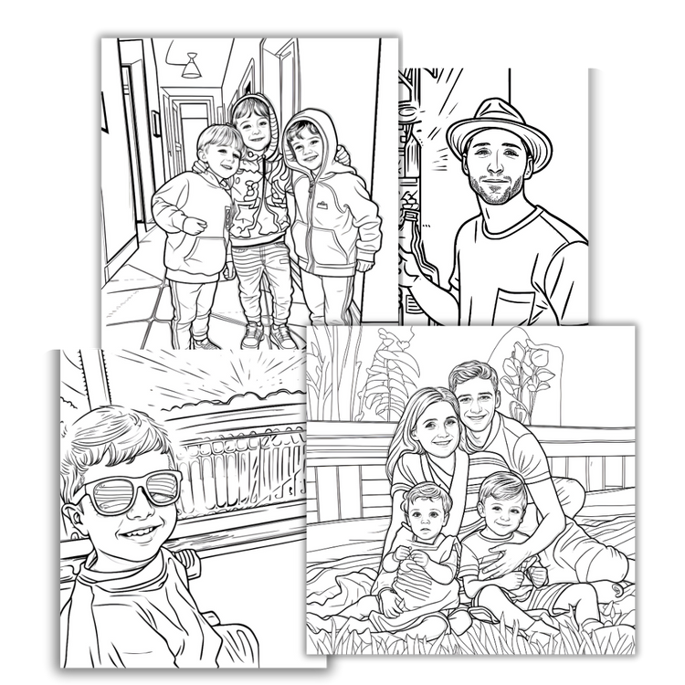 MyColorfulWorld - Turn Your Photos Into Personalized Coloring Books ...