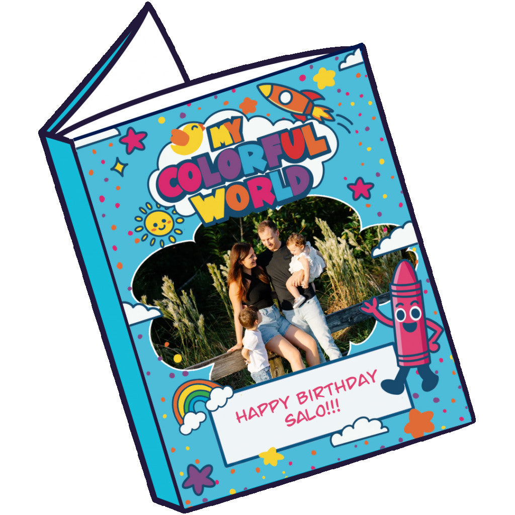 Custom Coloring Books From Photos | MyColorfulWorld – My Colorful World